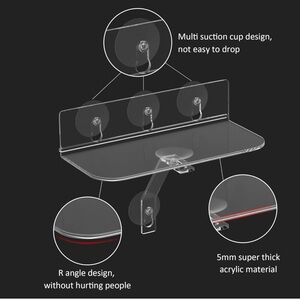Storage & Organization | Clear Acrylic Windows Plant Shelves12 Inch ...